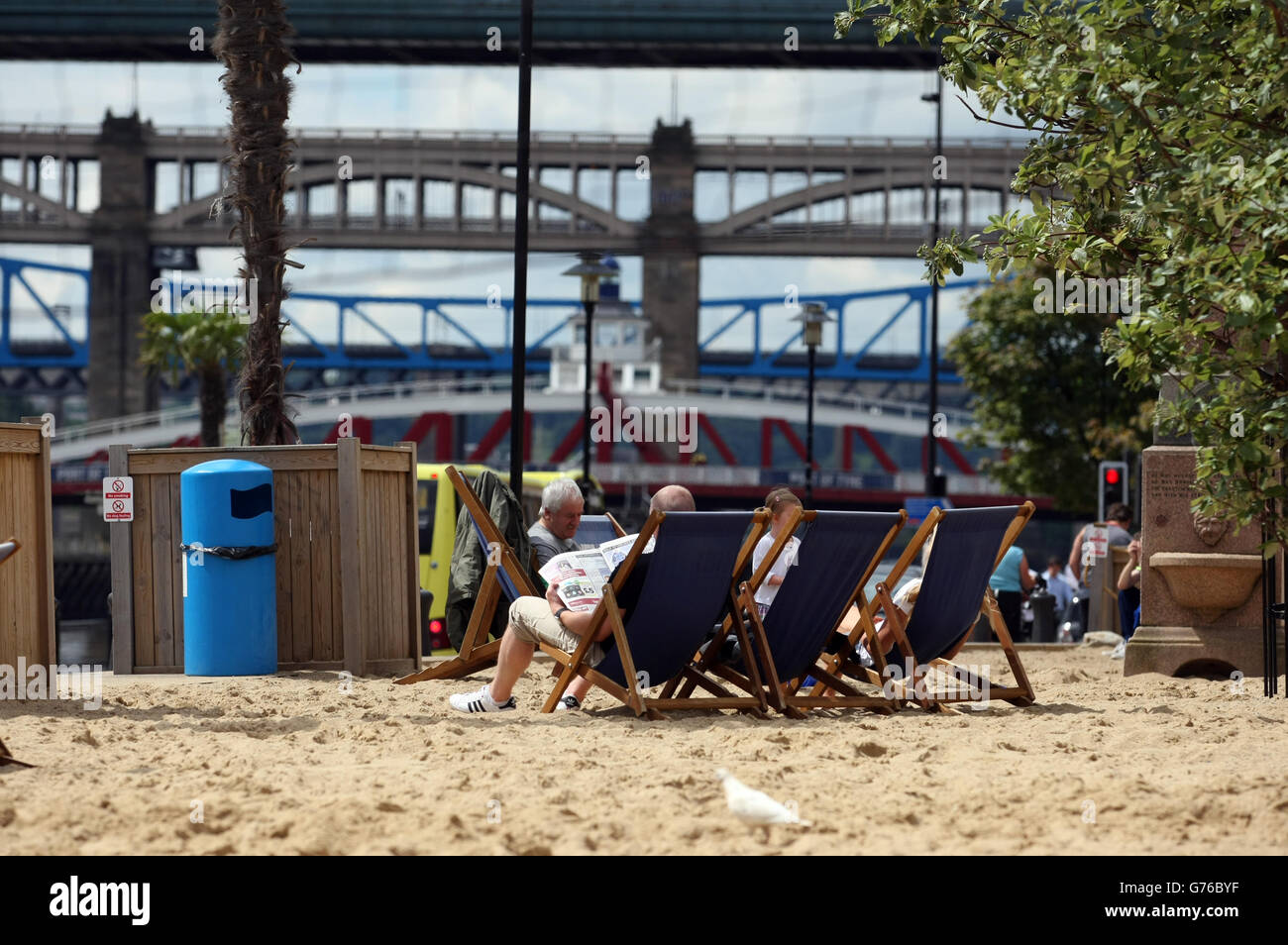 Summer weather July 17th Stock Photo - Alamy