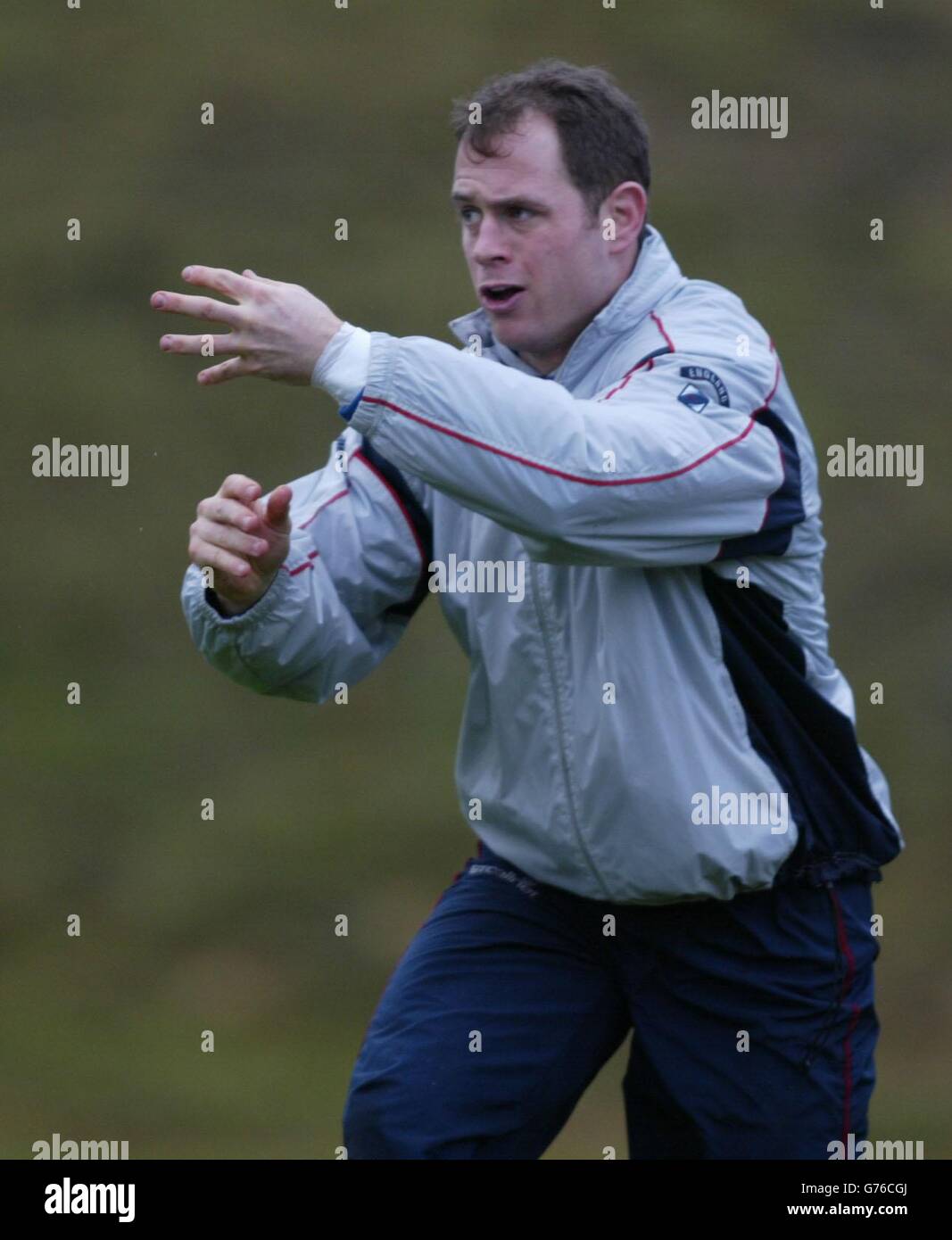 England Rugby team Training Stock Photo - Alamy