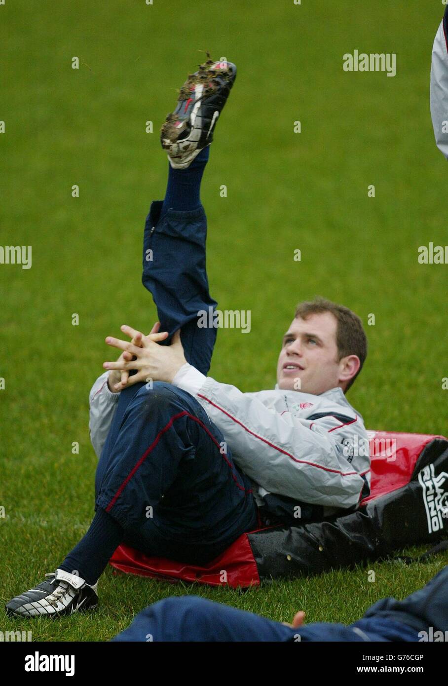 England Rugby team Training Stock Photo - Alamy