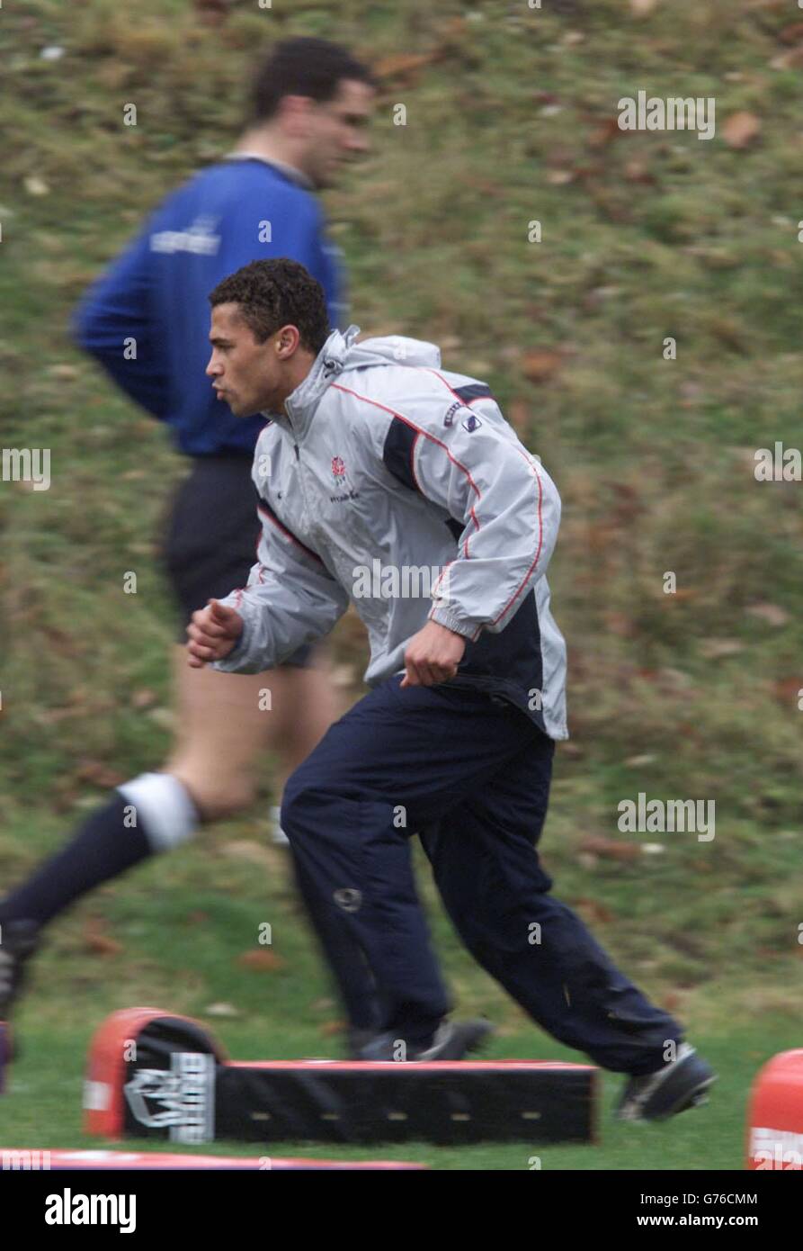 Captain Of Englands Rugby Squad High Resolution Stock Photography and ...