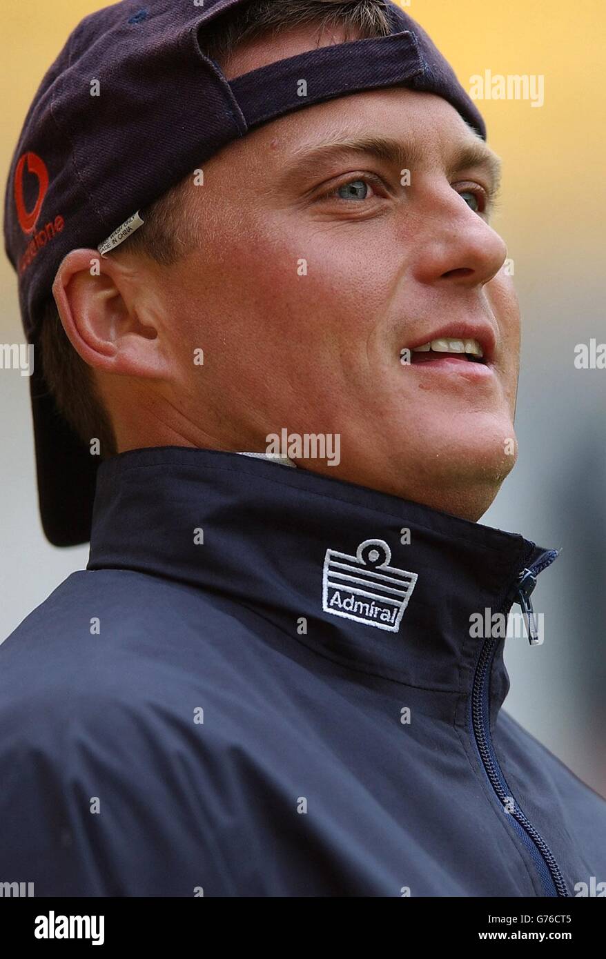 Darren Gough - practice in Wellington Stock Photo - Alamy