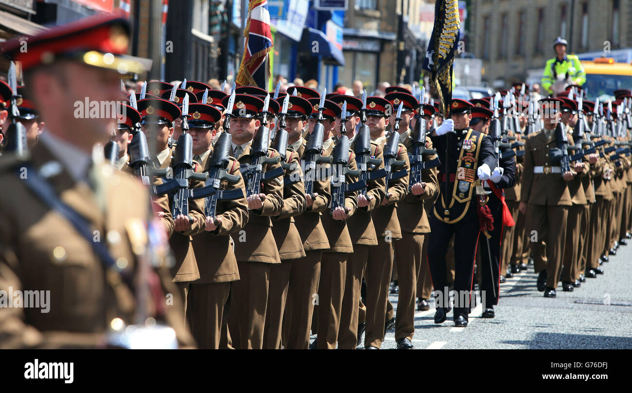 Duke of lancaster regiment hi-res stock photography and images - Alamy