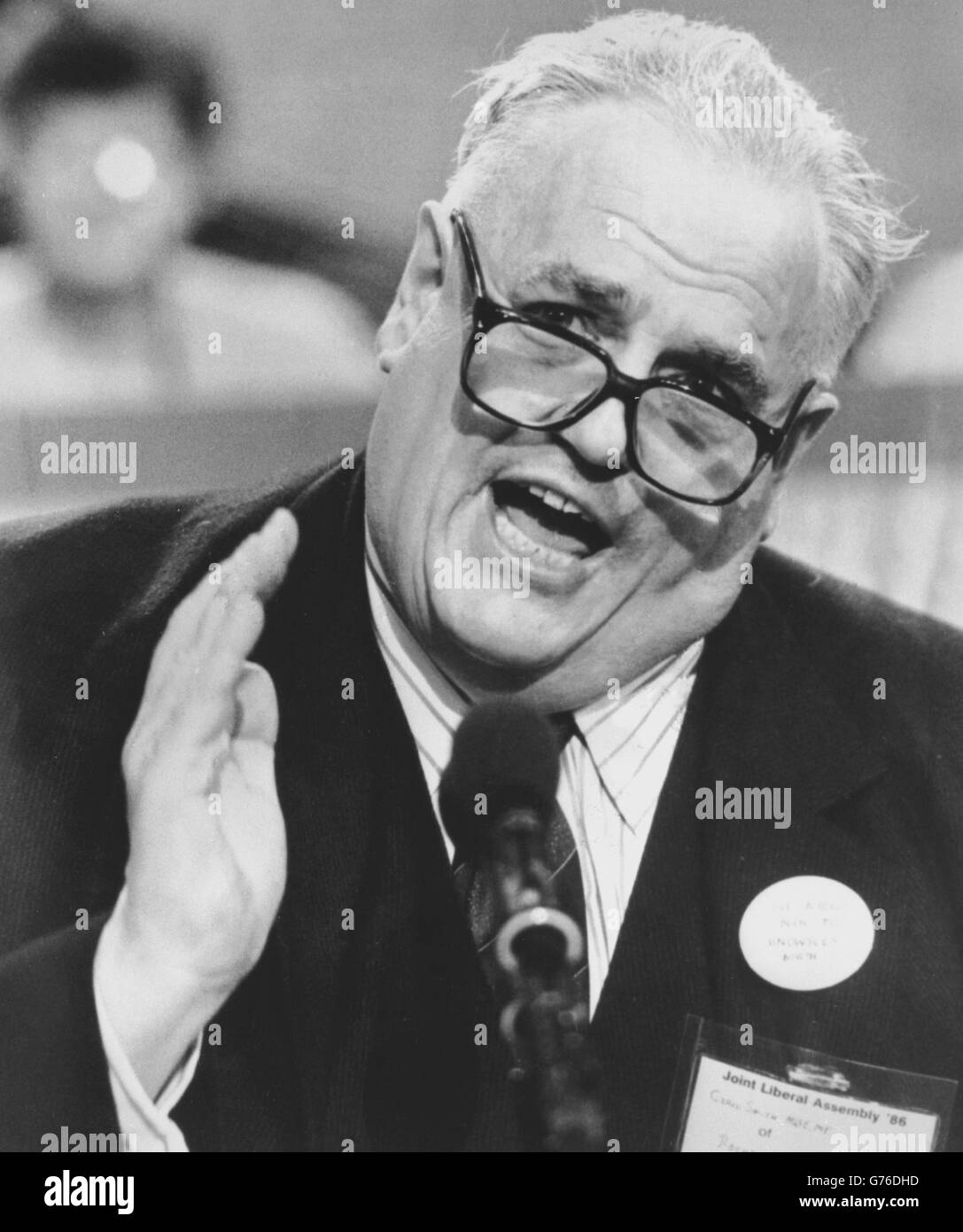 Cyril smith mp hi-res stock photography and images - Alamy
