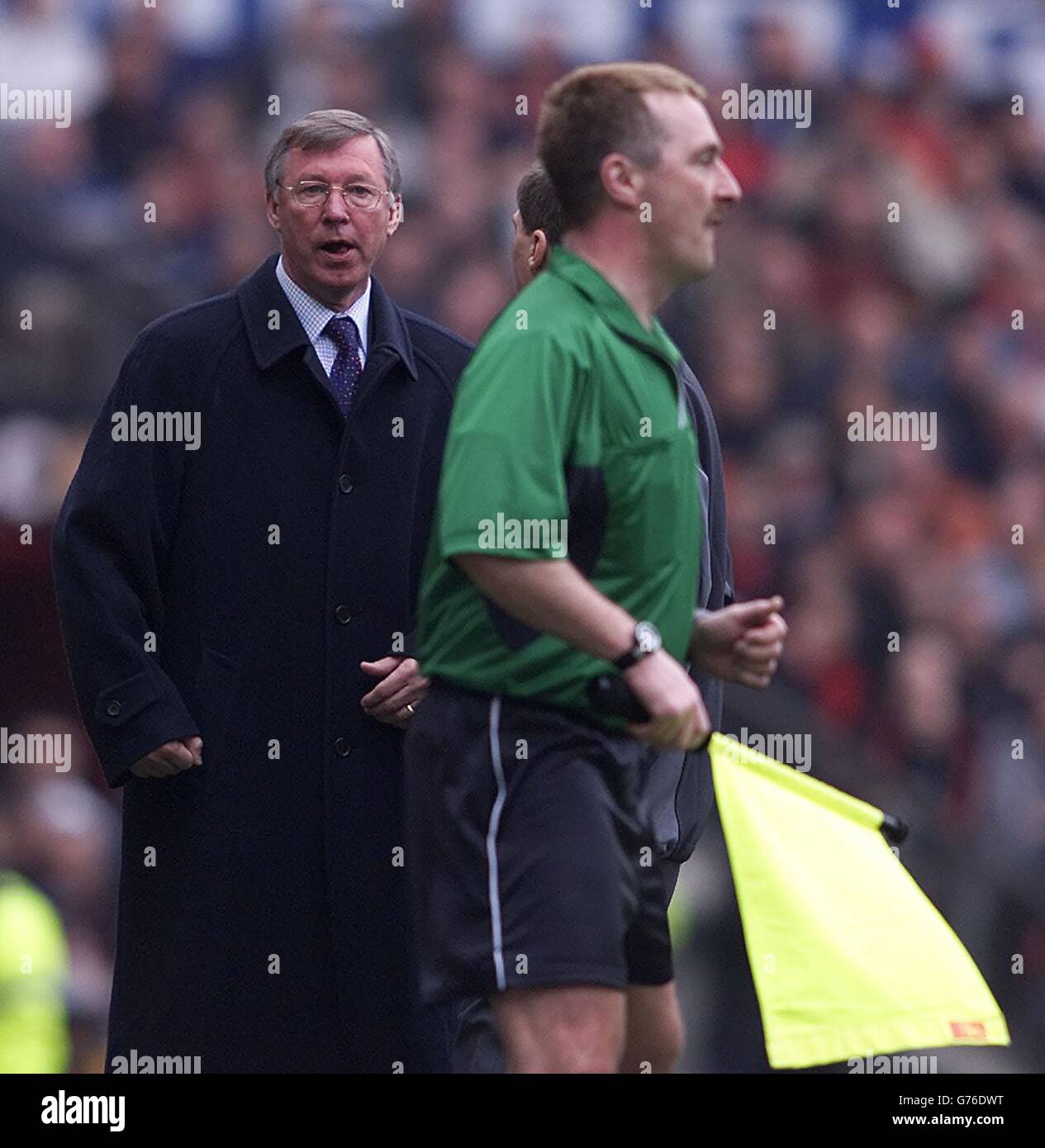 Sport football manager lineman assistant referee alex ferguson hi-res ...
