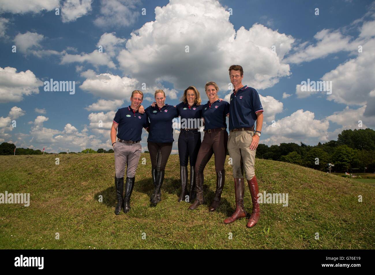 Equestrian - Team GB Photocall - Addington Manor Equestrian Centre ...