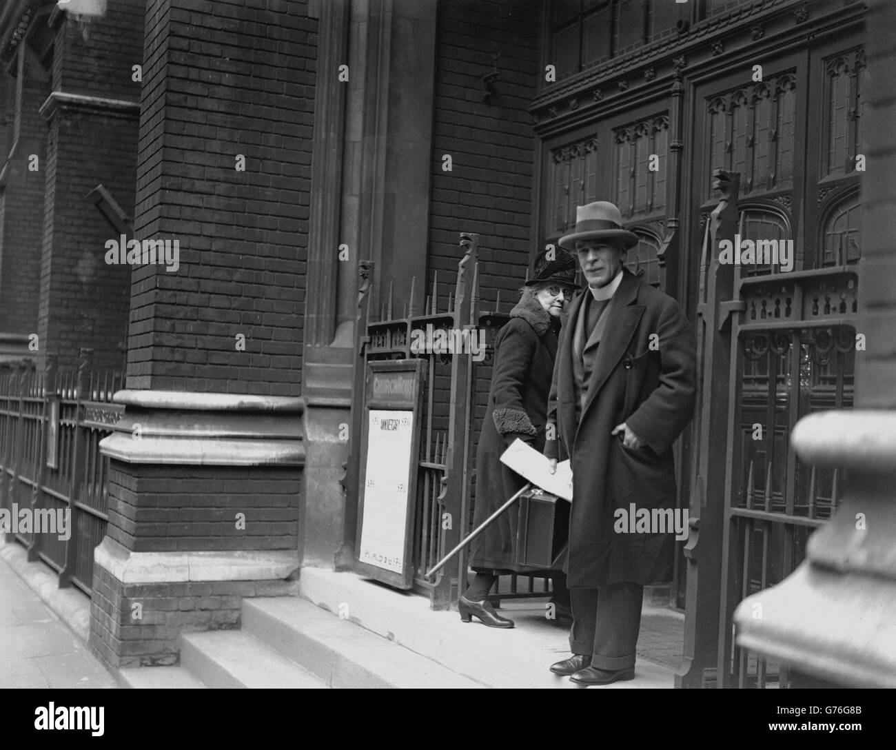 The church on the way Black and White Stock Photos & Images - Alamy