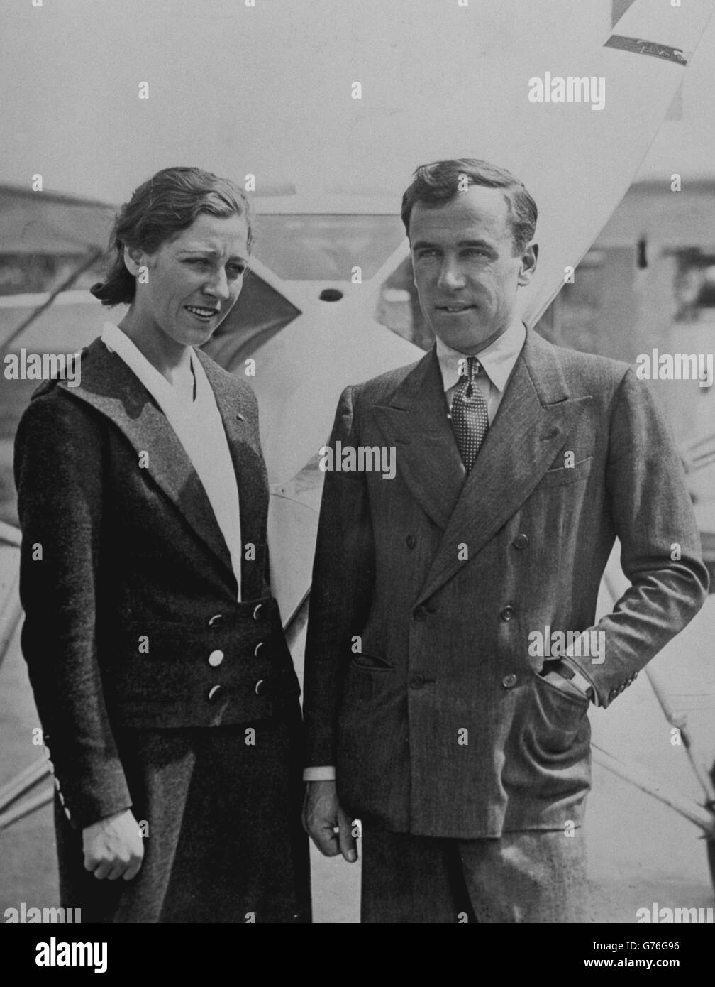 Jim mollison amy johnson hi-res stock photography and images - Alamy