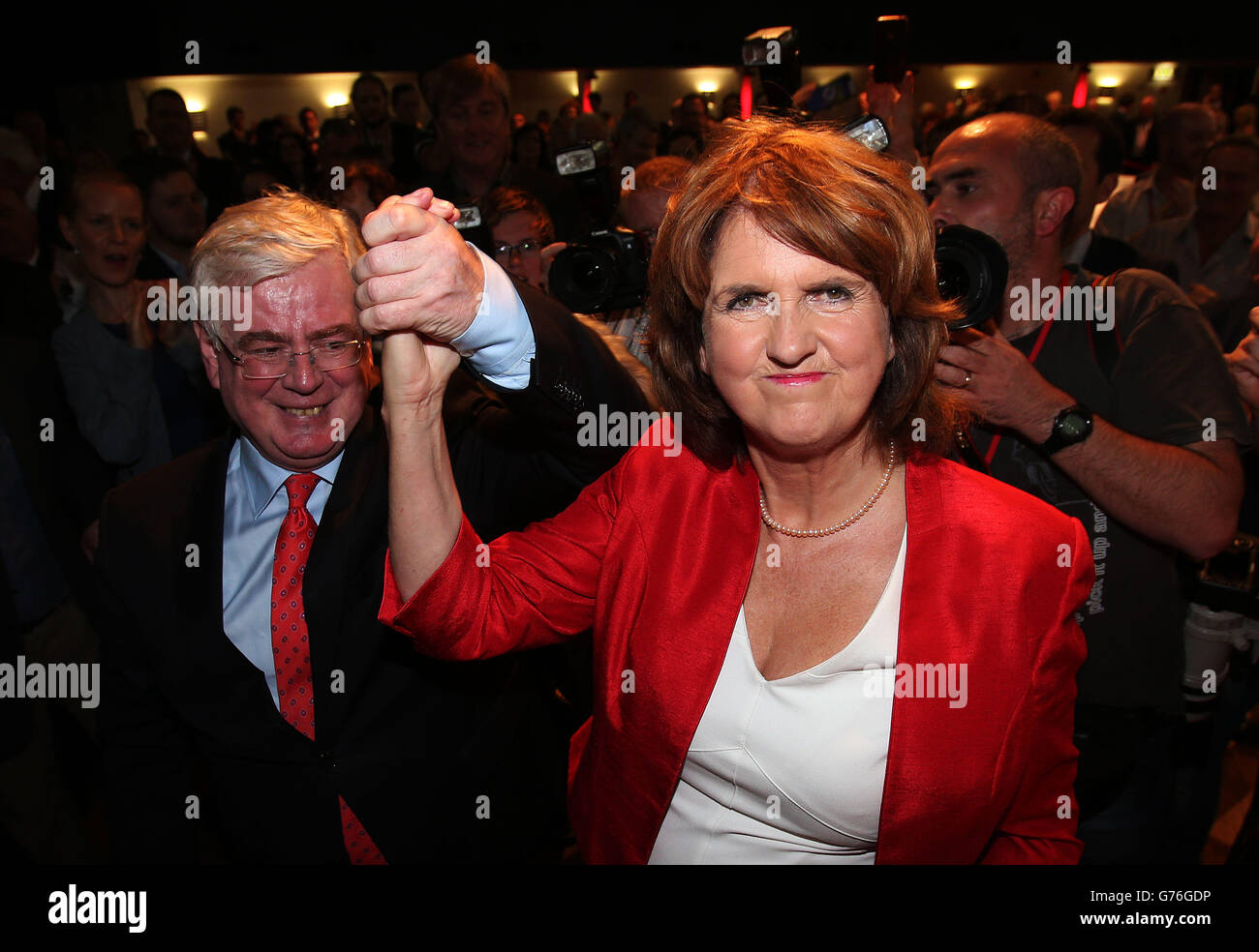 New Irish Labour Party leader Stock Photo - Alamy