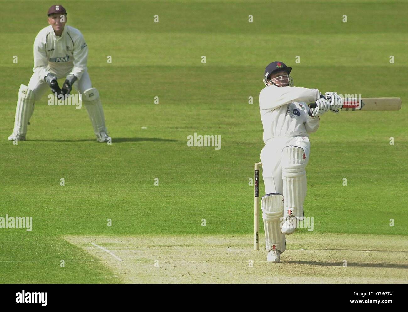 Lancashire batsman warren hegg hi-res stock photography and images - Alamy