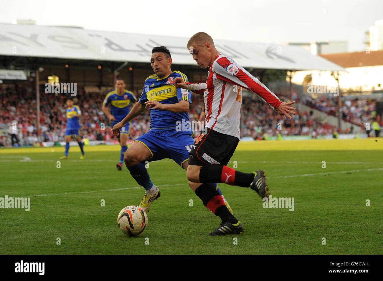 Brentfords jake bidwell hi-res stock photography and images - Alamy