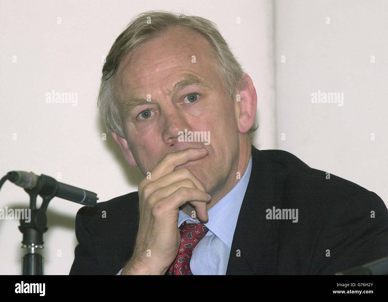 Peter Wheeler at an RFU Press Conference Stock Photo - Alamy