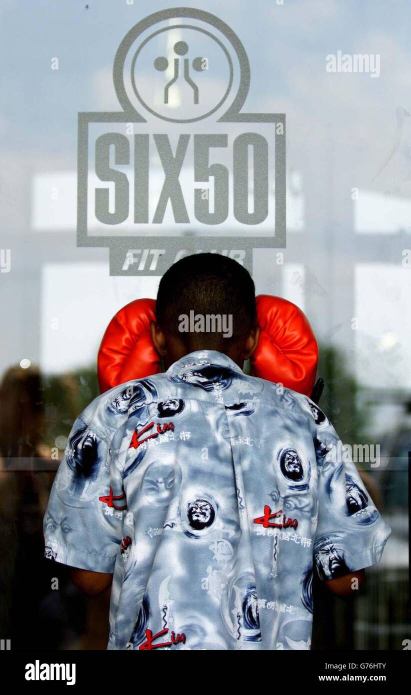 Mike Tyson Training Stock Photo - Alamy