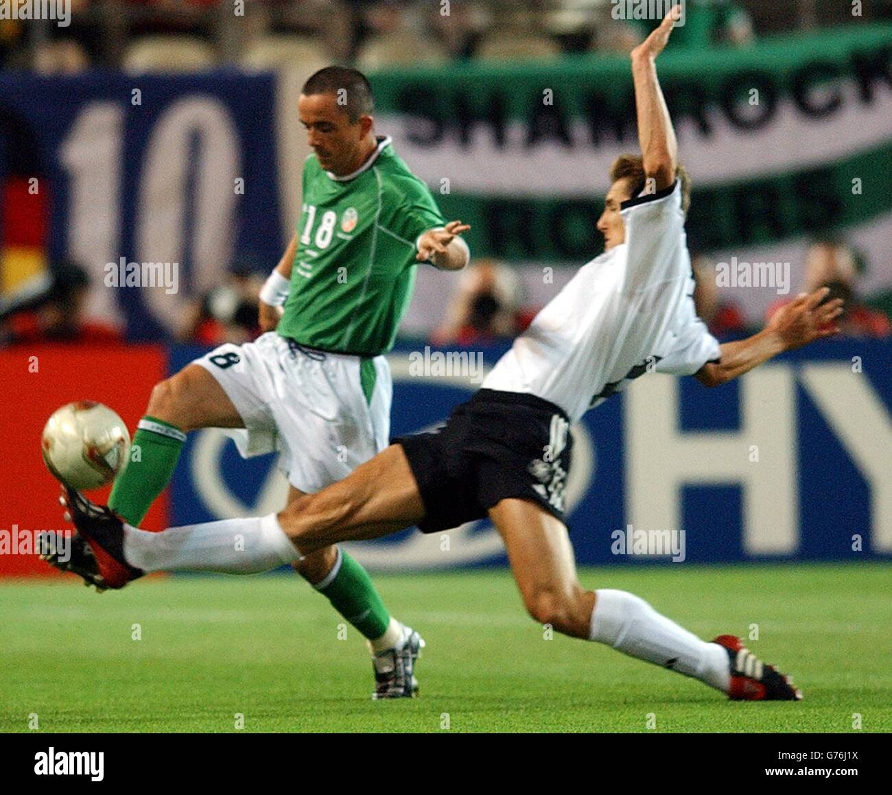 Rep of Ireland v Germany Stock Photo - Alamy