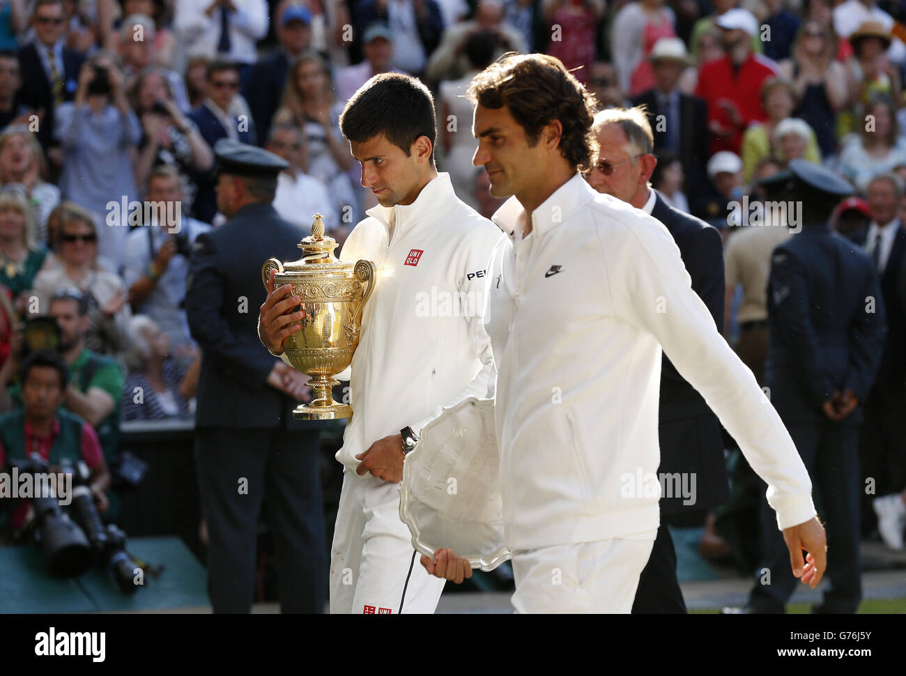 Wimbledon tennis 2014 winners hi-res stock photography and images - Alamy