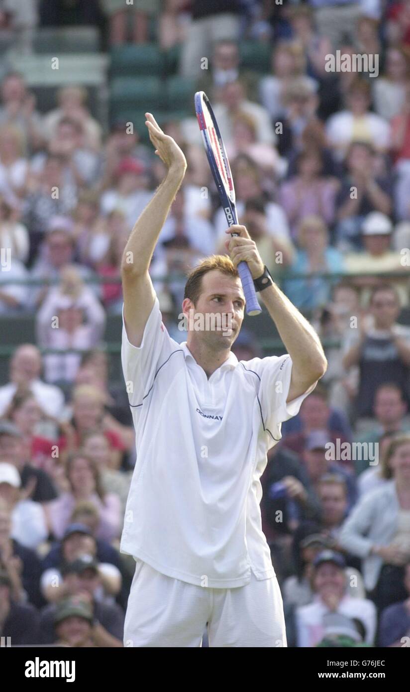British tennis player Greg Rusedski Stock Photo - Alamy