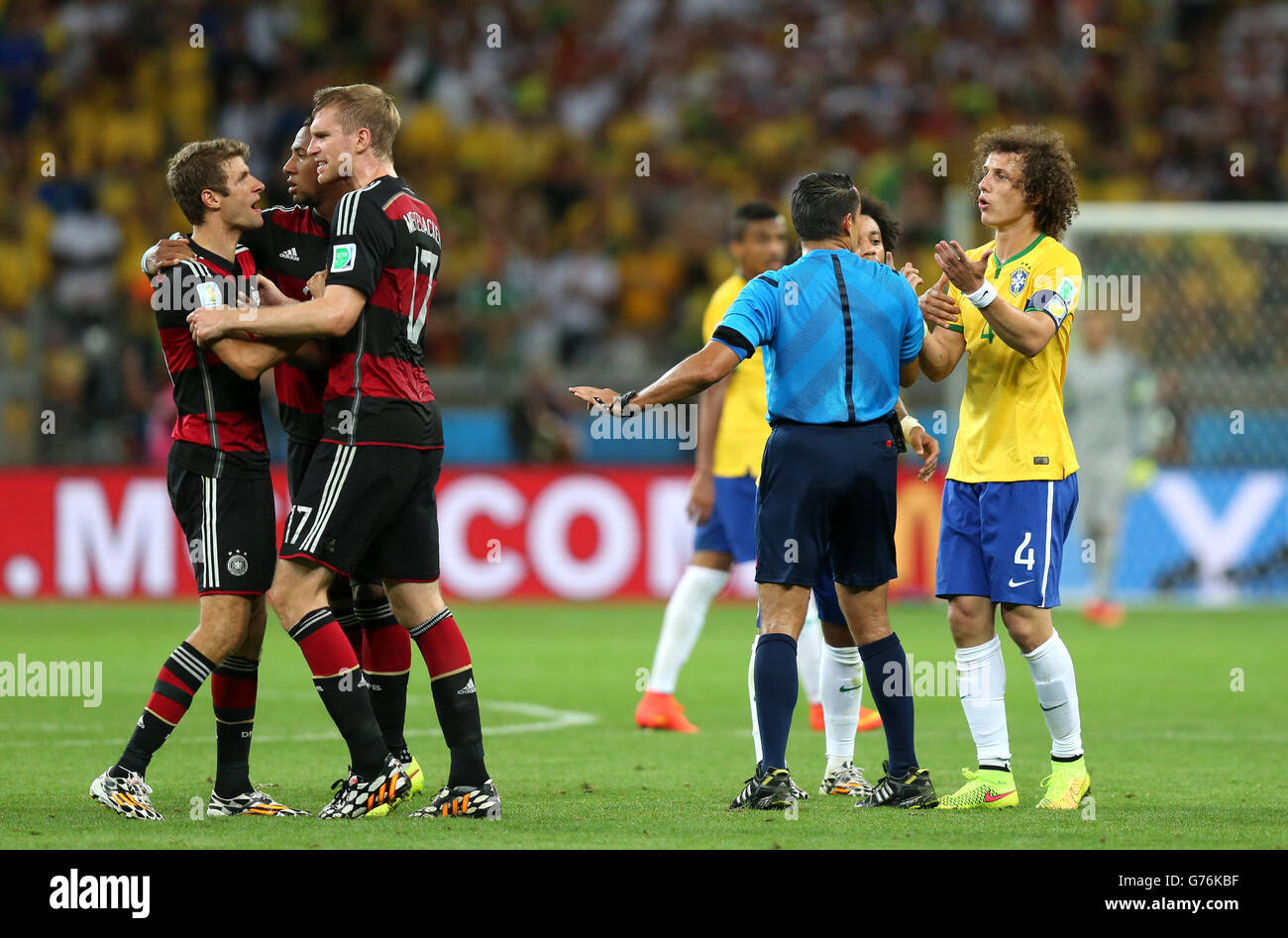 Soccer - FIFA World Cup 2014 - Semi Final - Brazil v Germany - Estadio ...