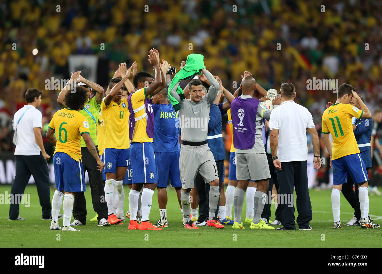 Soccer - FIFA World Cup 2014 - Semi Final - Brazil v Germany - Estadio ...