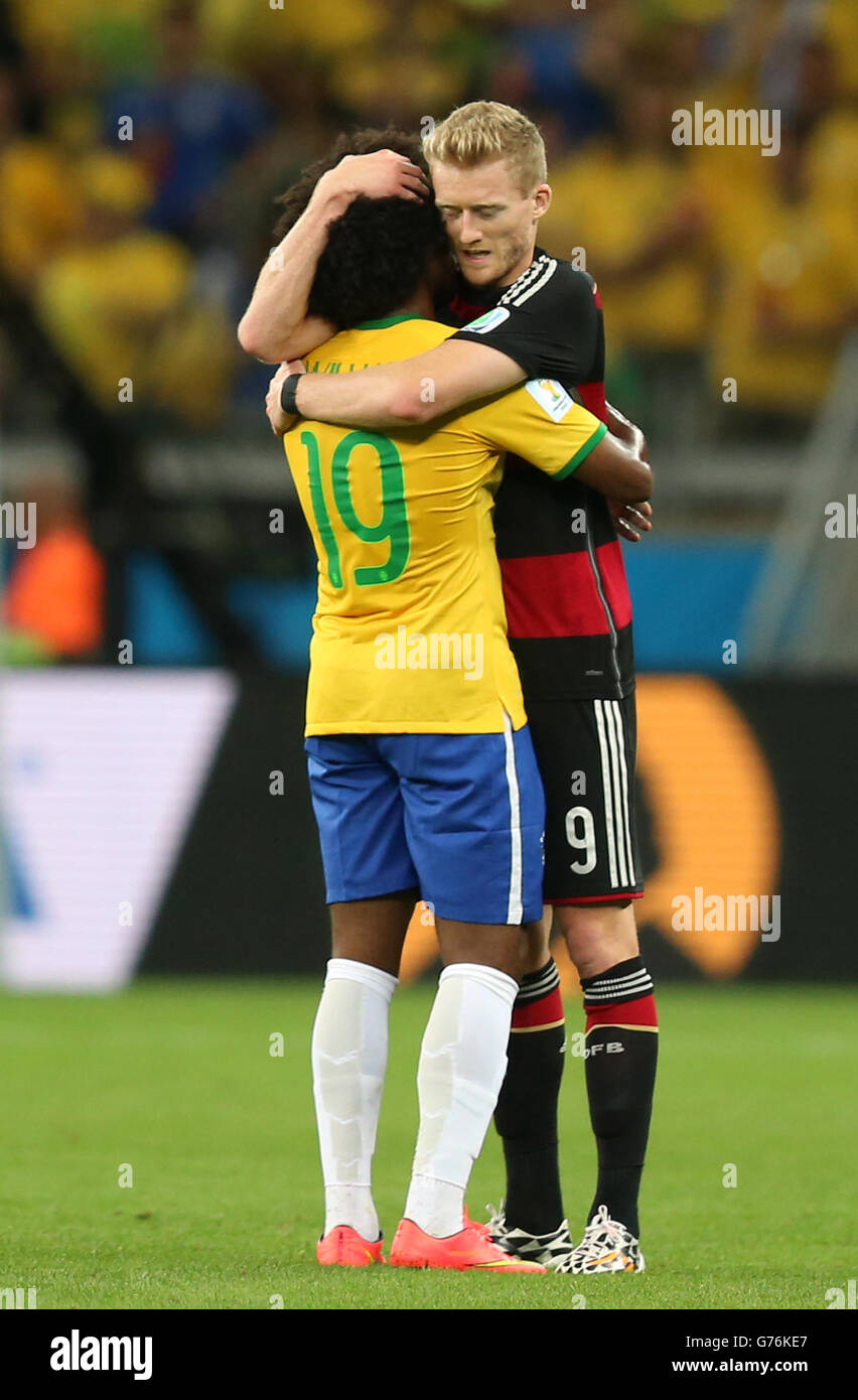 Soccer - FIFA World Cup 2014 - Semi Final - Brazil v Germany - Estadio ...