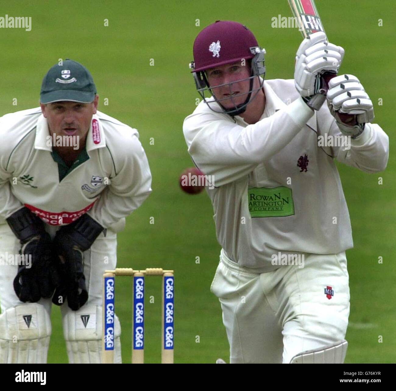 Worcestershire wicket keeper steve rhodes hi-res stock photography and ...
