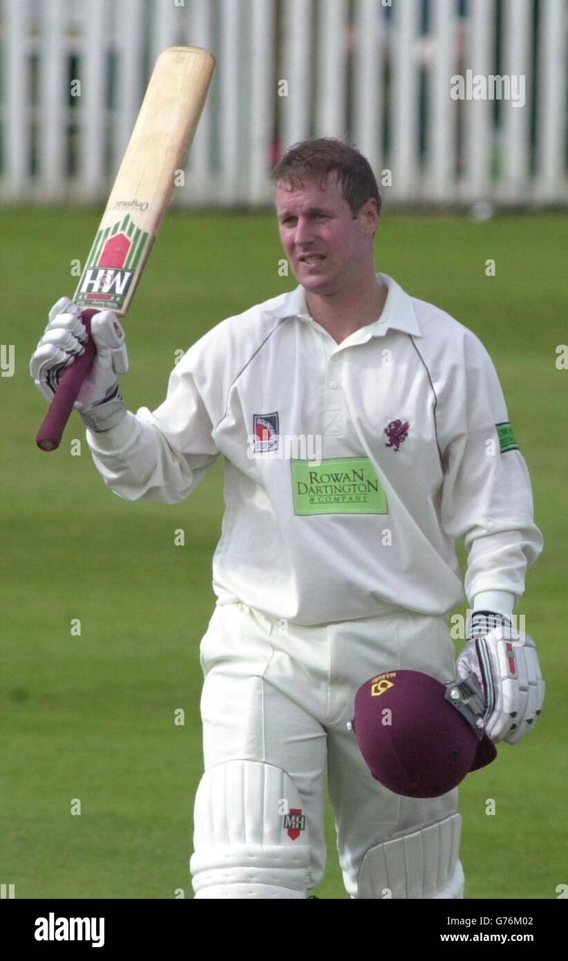 Keith Parsons reaches a century for Somerset during the C&G Cheltenham ...