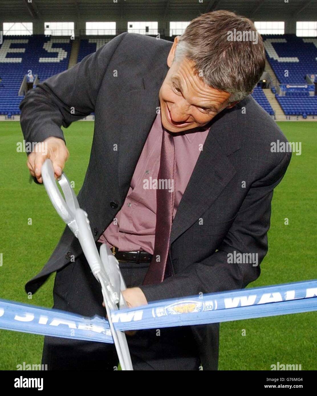 Gary lineker of leicester city football club hi-res stock photography ...