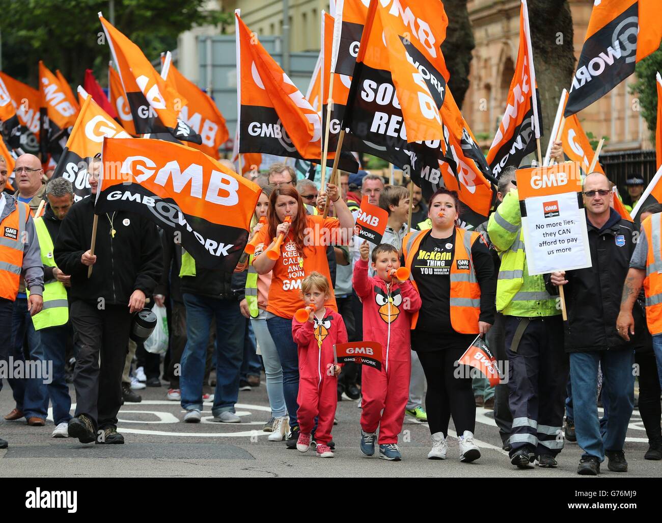 Public sector strike Stock Photo - Alamy