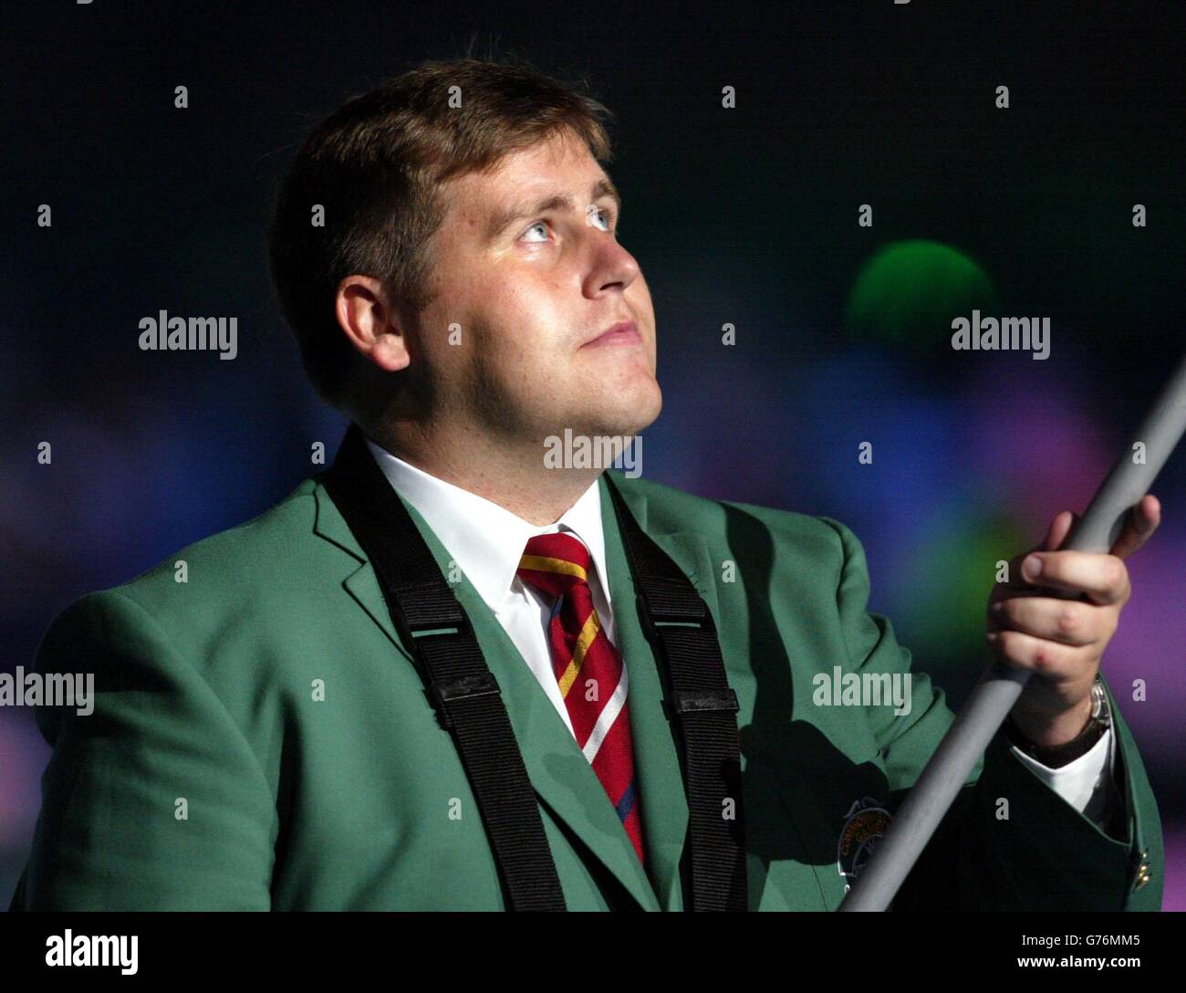 The Northern Irish Team are led out, during the opening ceremony at ...