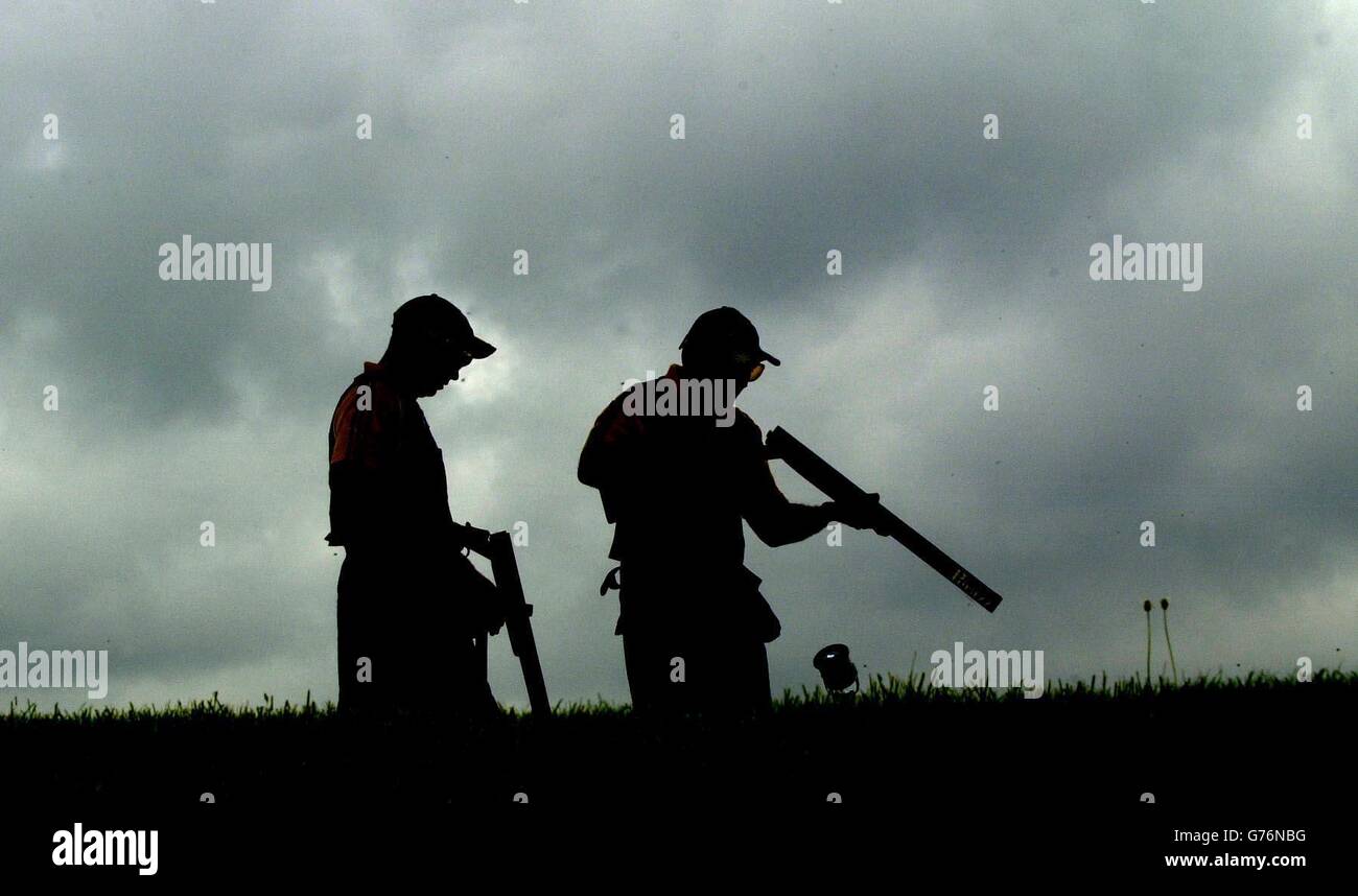 Michael Diamond - Mens trap shooting Stock Photo - Alamy