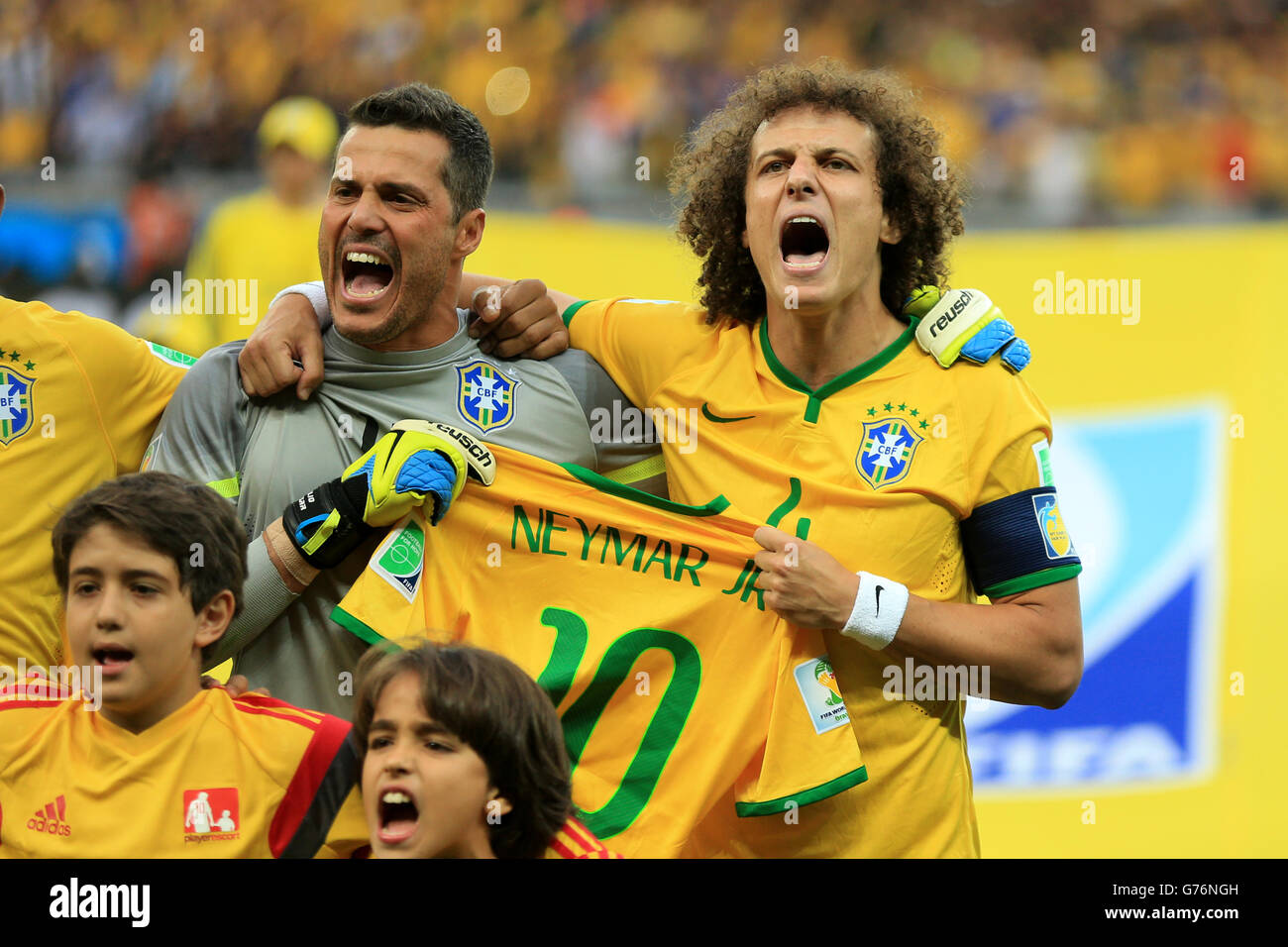 Brazil v germany 2014 hi-res stock photography and images - Alamy