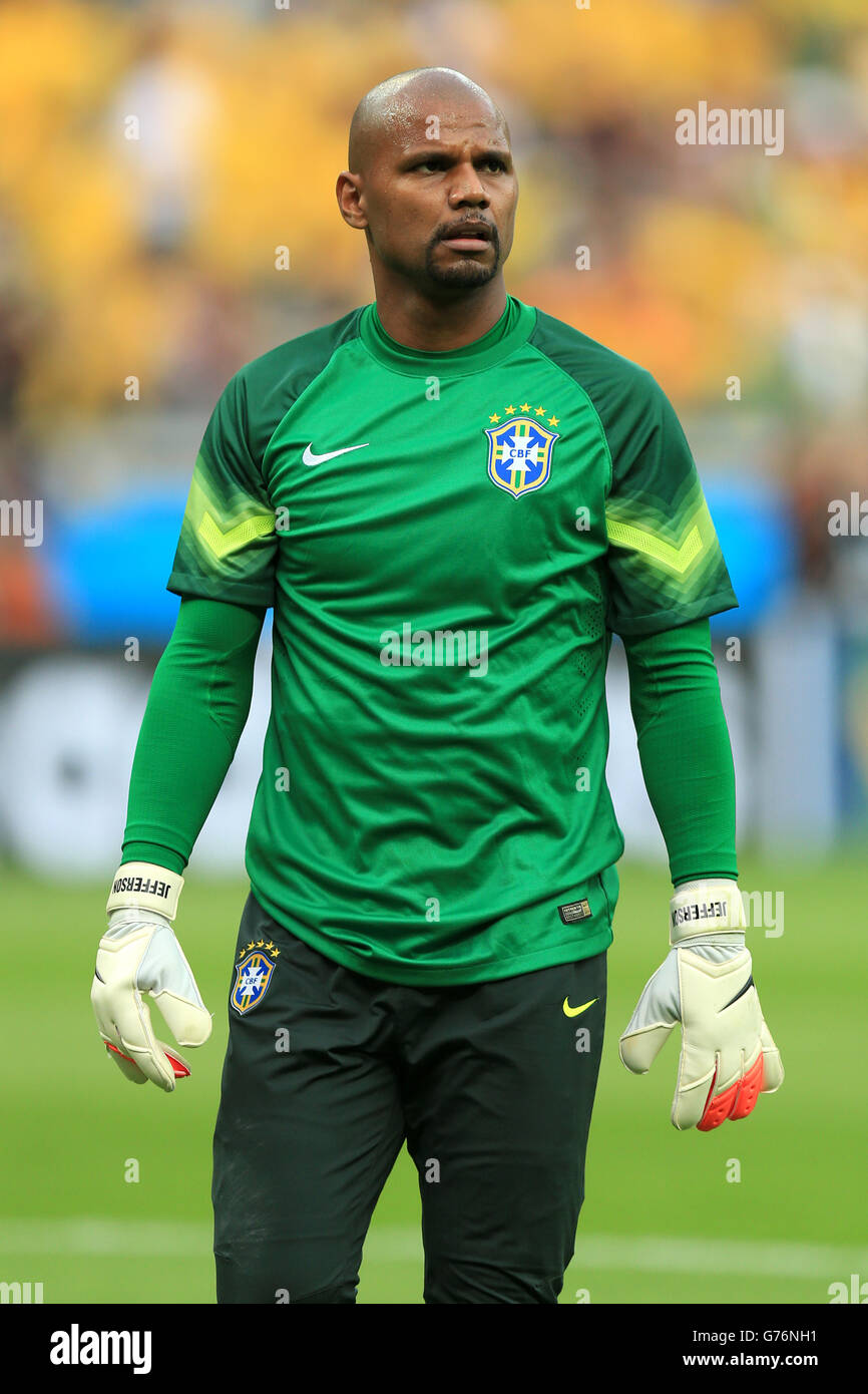 Brazil goalkeeper jefferson hi-res stock photography and images - Alamy