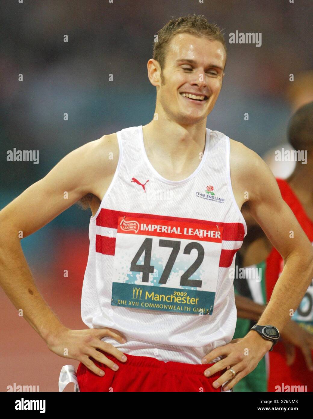 Commonwealth Games-Wins the 1500 Metres Stock Photo - Alamy