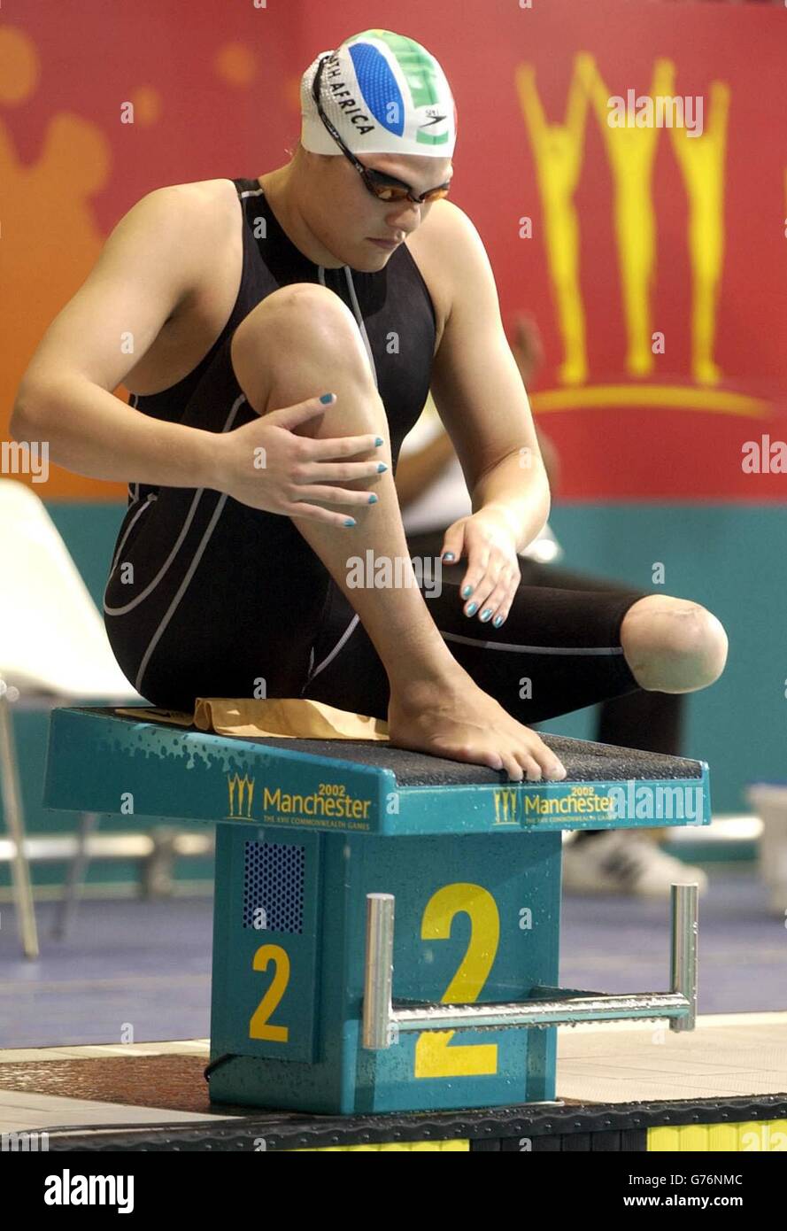 South Africa's Natalie Du Toit during Women's 800m Freestyle heats at ...