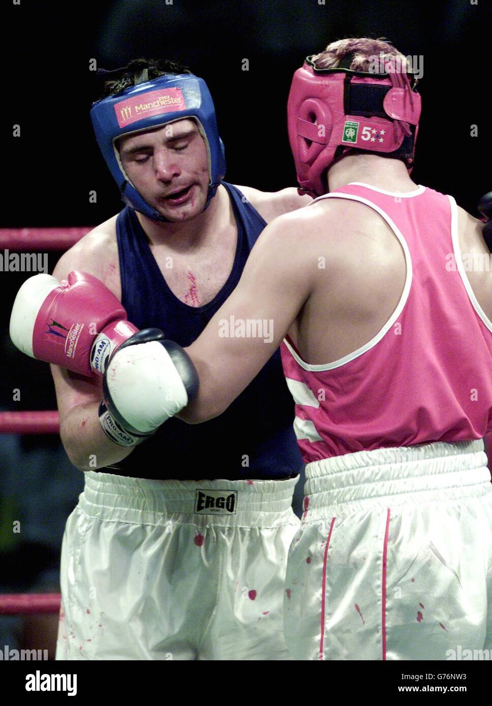 Evans Boxing Commonwealth Stock Photo - Alamy