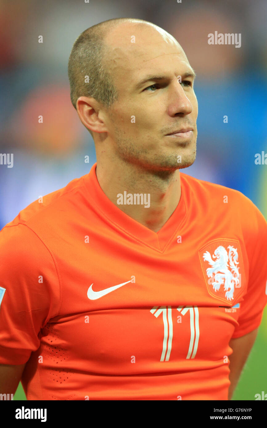 Soccer - FIFA World Cup 2014 - Semi Final - Netherlands v Argentina ...