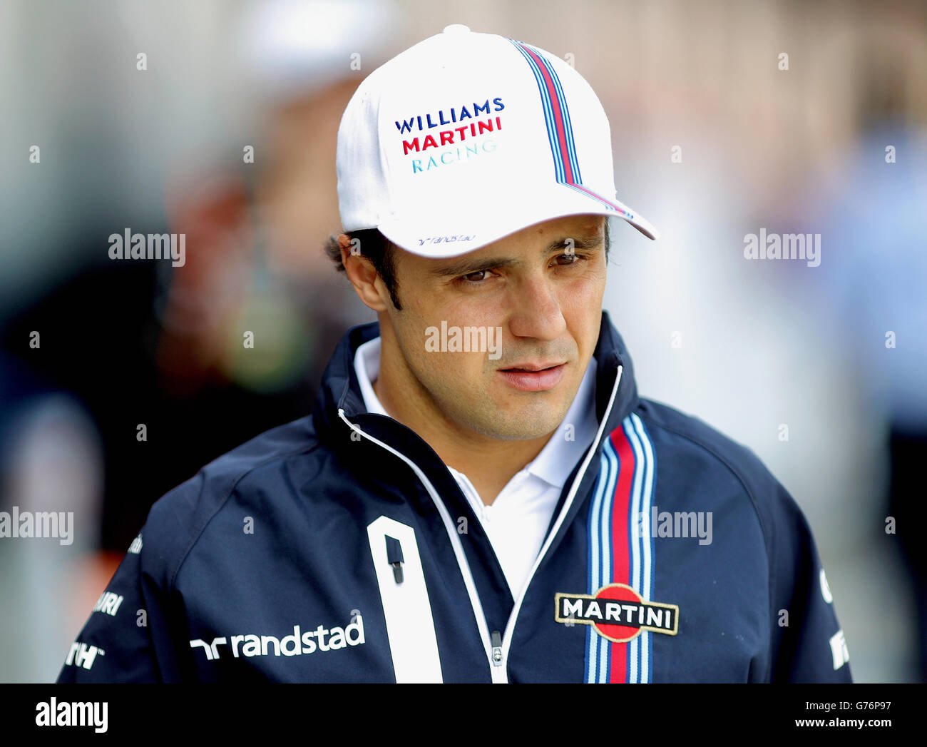 Williams felipe massa practice day silverstone circuit hi-res stock ...