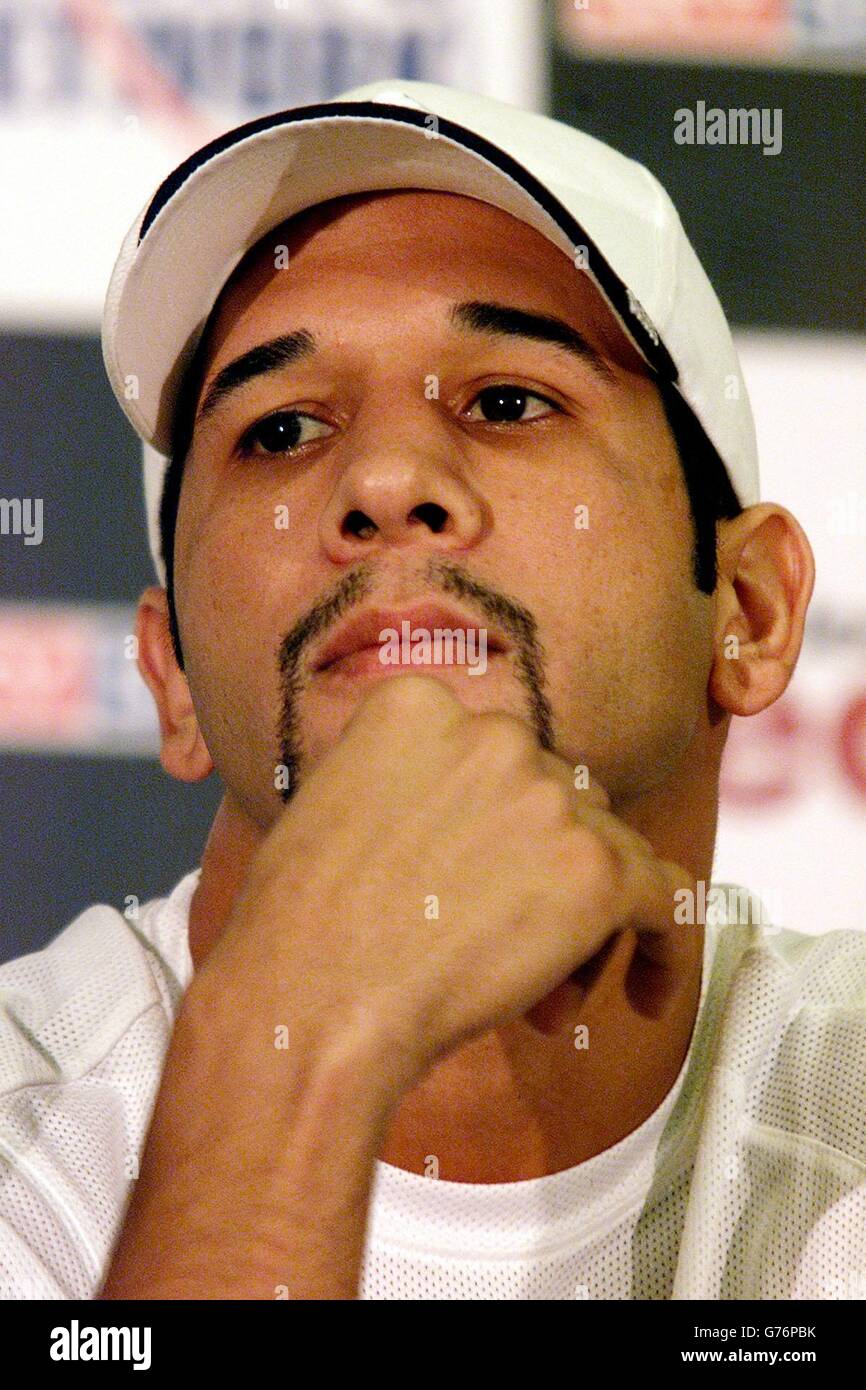 Daniel Santos Press Conference Stock Photo - Alamy