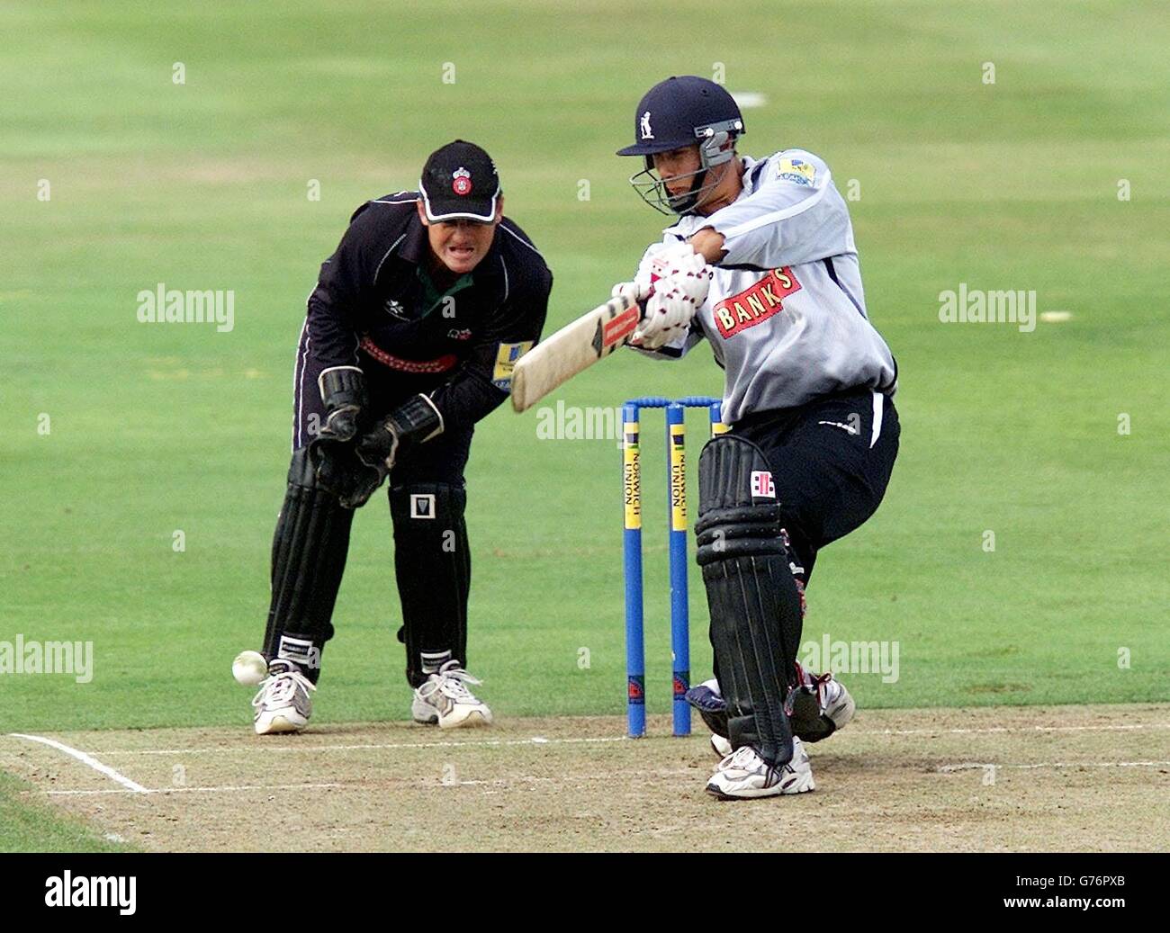 Sport cricket action mark wagh hi-res stock photography and images - Alamy