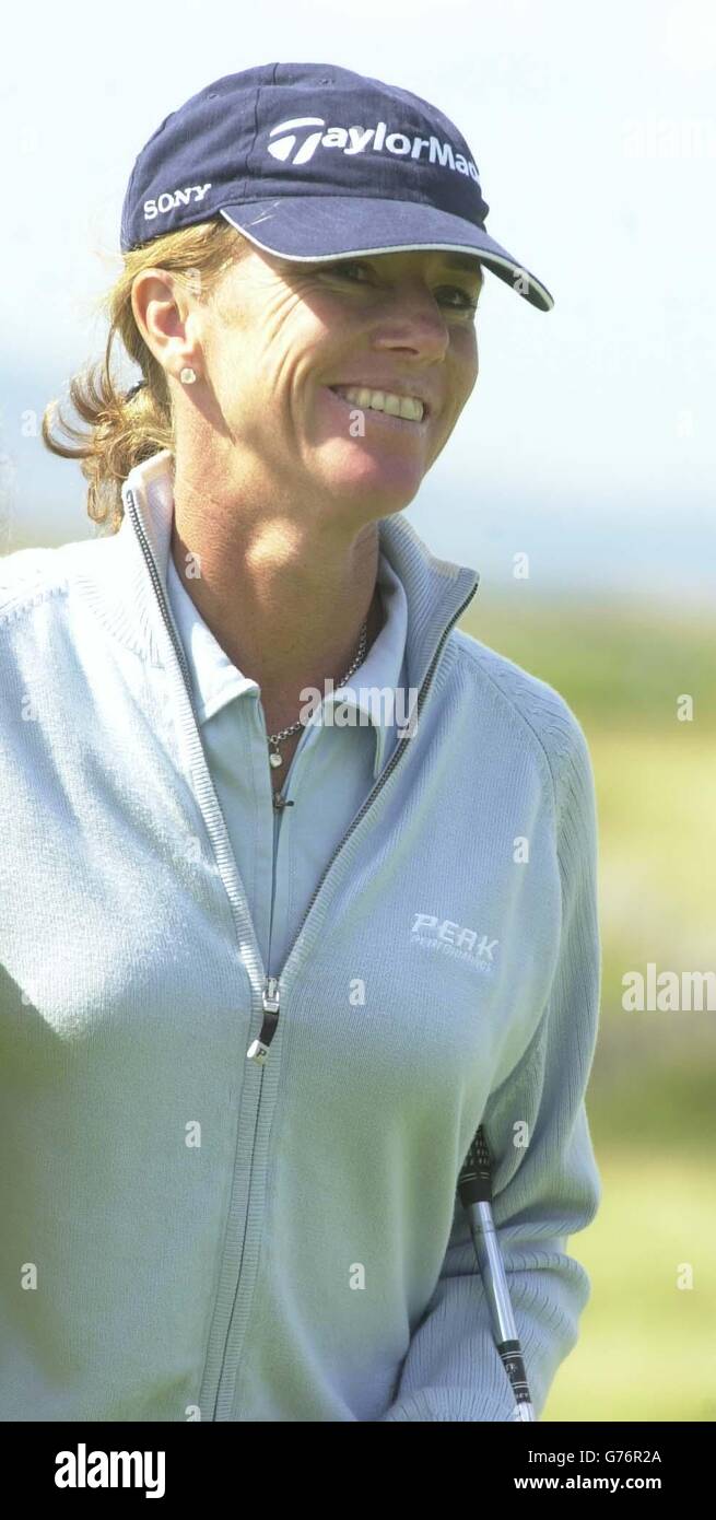 Defending Champion Helen Alfredsson (Sweden) during the Pro-Am of the ...
