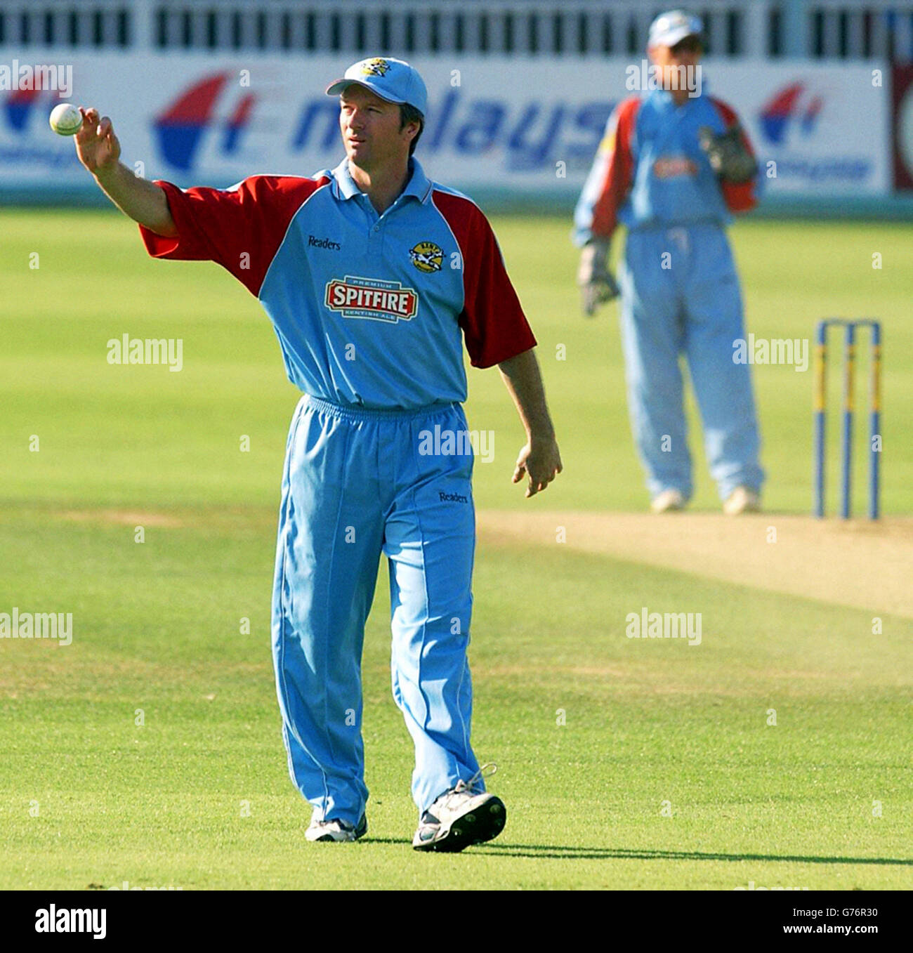 Australia's Test captain Steve Waugh, makes his debut for the Kent ...