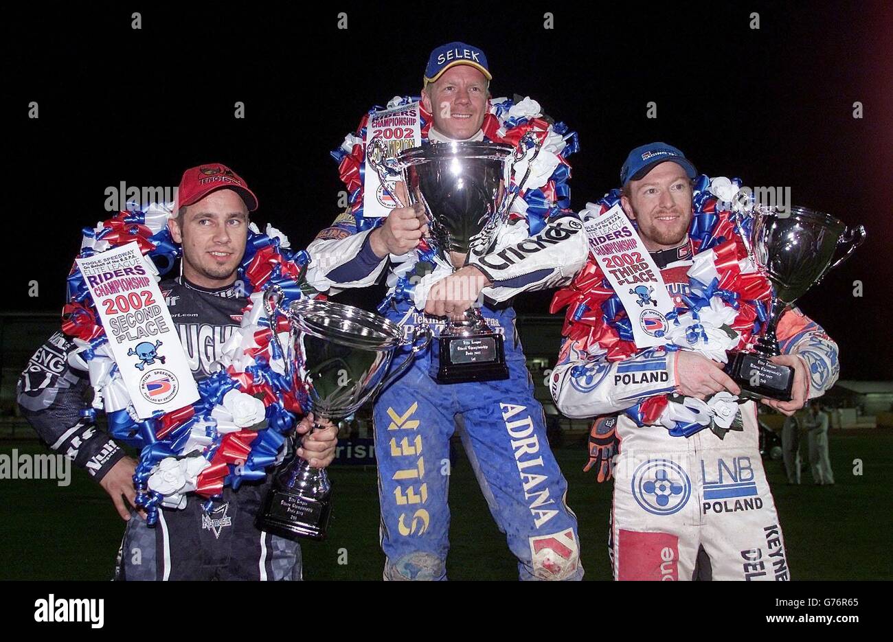 Speedway - Tony Rickardsson - Elite Riders Champs Stock Photo - Alamy