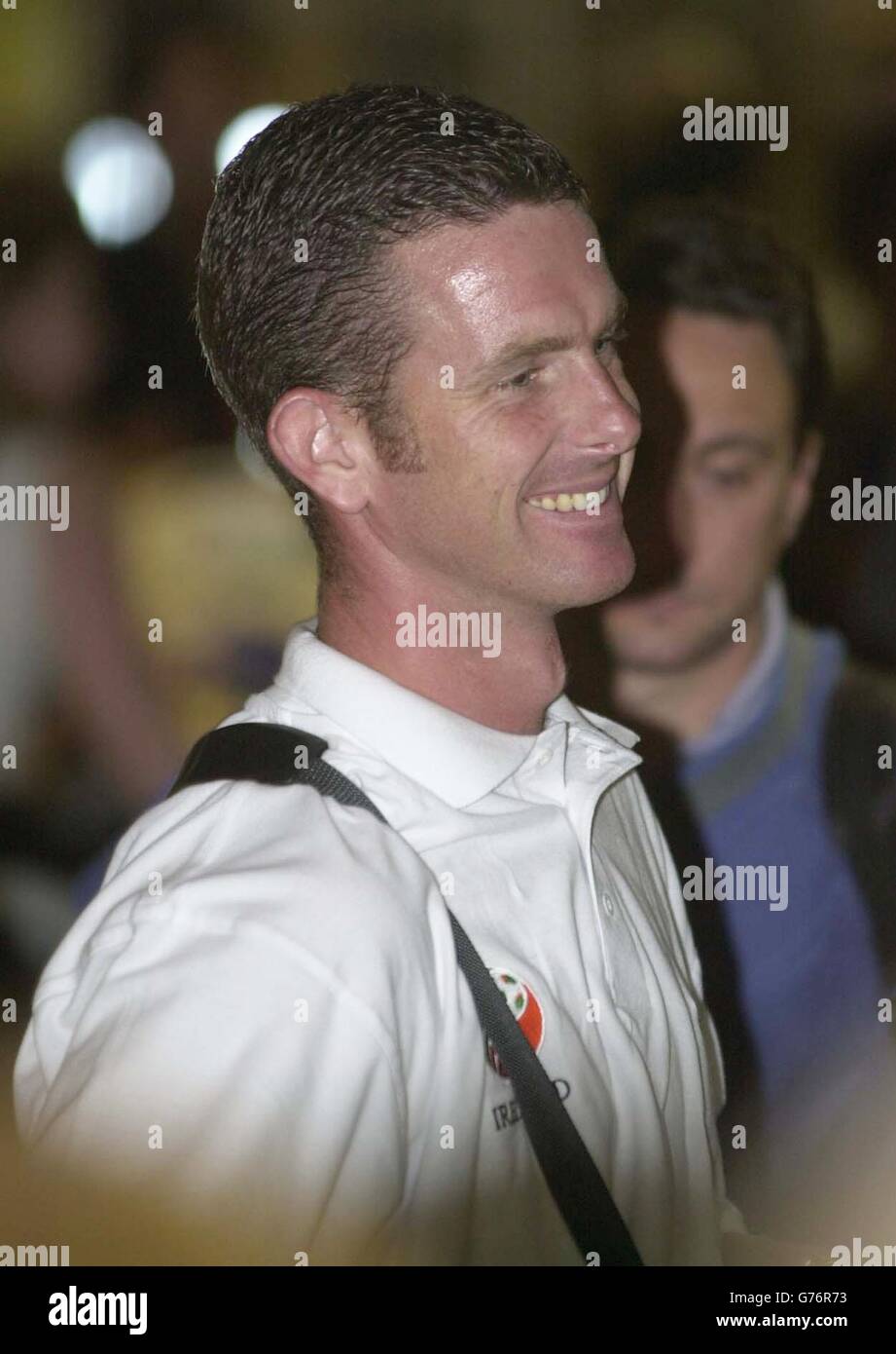 Charlton Athletic and Ireland player Mark Kinsella waits for his ...