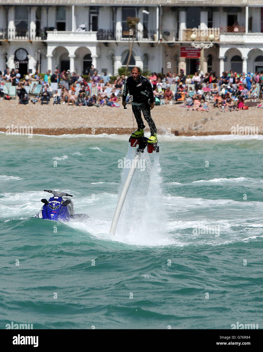 Worthing International Birdman competition Stock Photo - Alamy