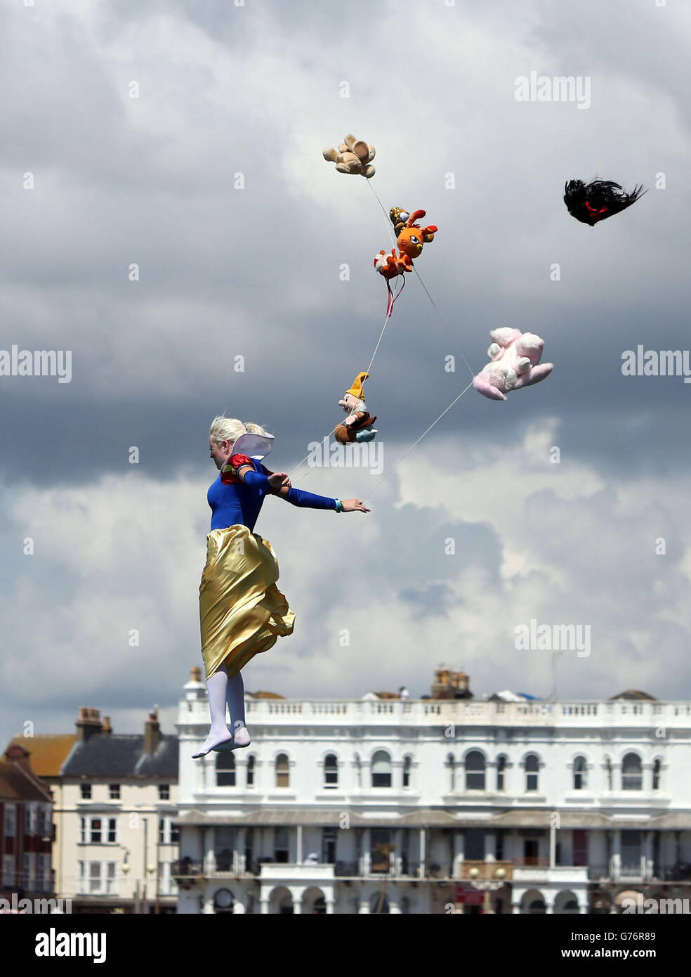 Worthing International Birdman competition Stock Photo - Alamy
