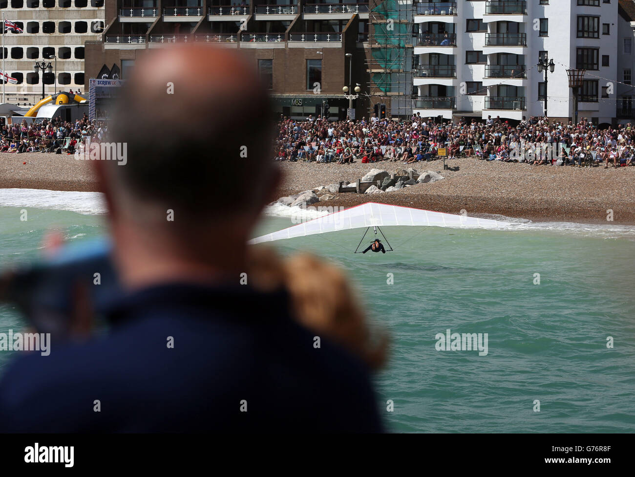 Worthing International Birdman competition Stock Photo - Alamy