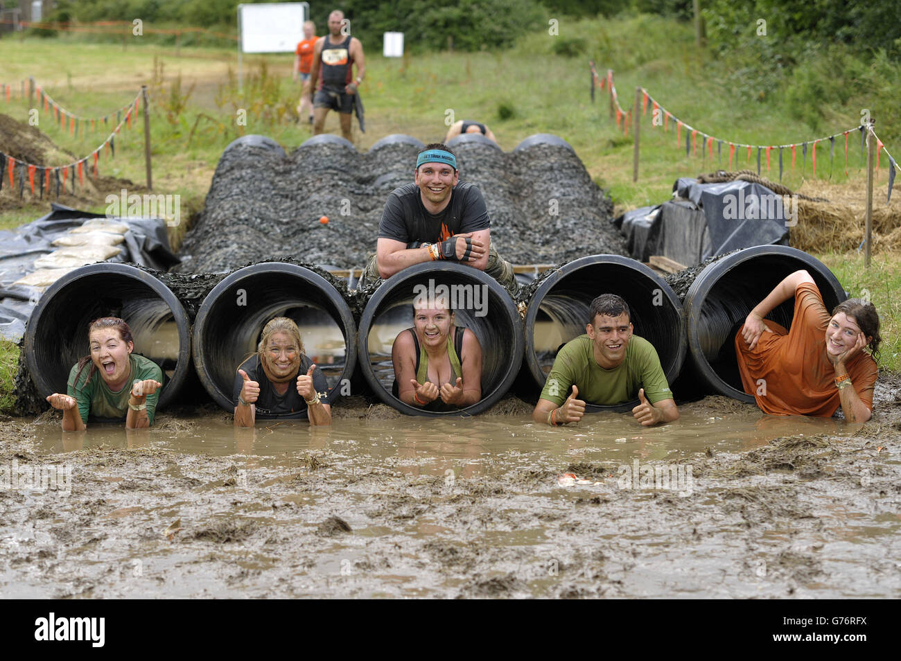 Tough mudder midlands hi-res stock photography and images - Alamy