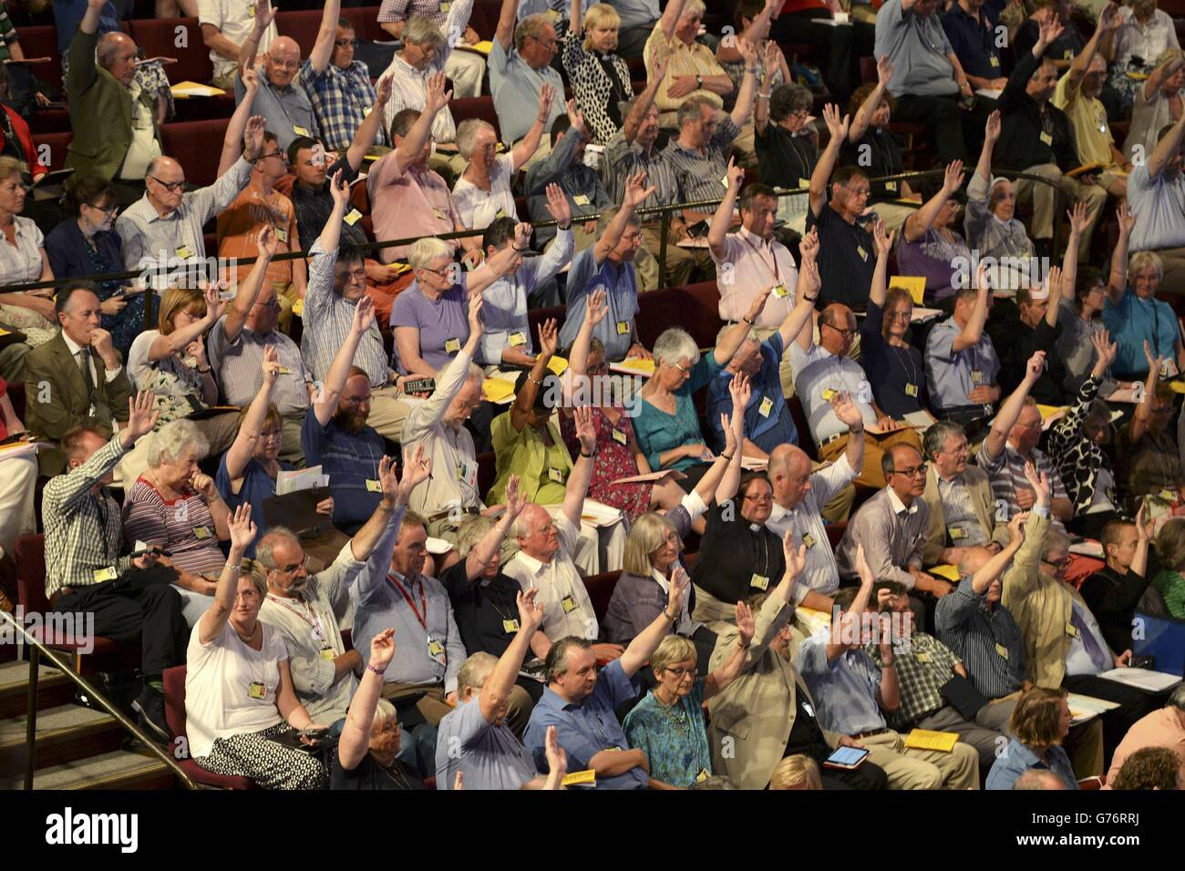 General Synod of the Church of England Stock Photo - Alamy