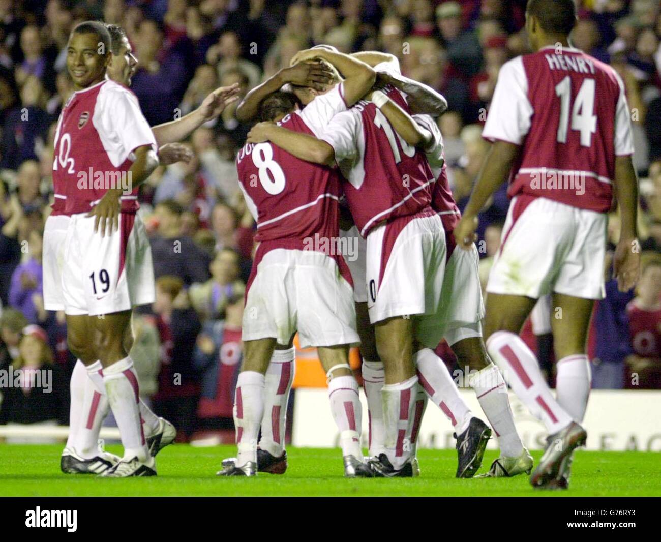 Arsenal v Borussia Dortmund Stock Photo - Alamy
