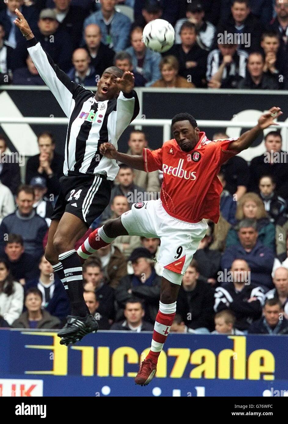 Newcastle uniteds st james park football stadium hi-res stock ...