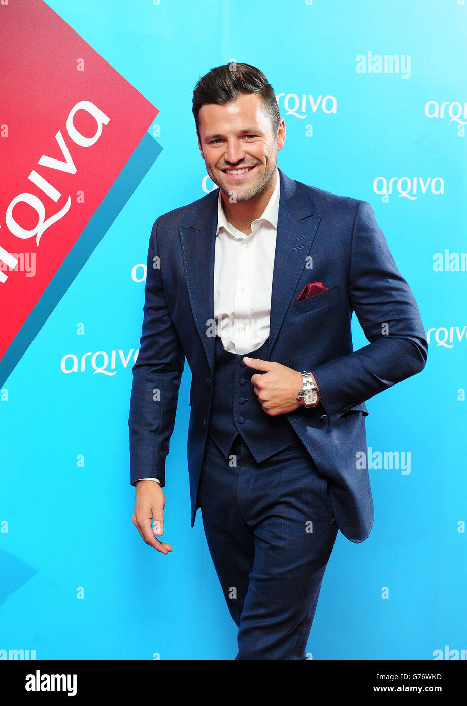 Mark Wright arriving at the Arqiva Commercial Radio Awards at the ...