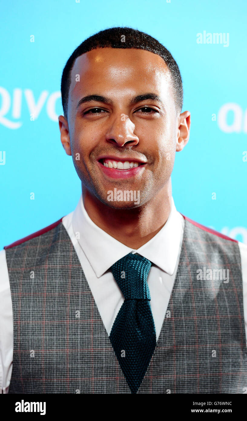 Marvin Humes arriving at the Arqiva Commercial Radio Awards at the ...